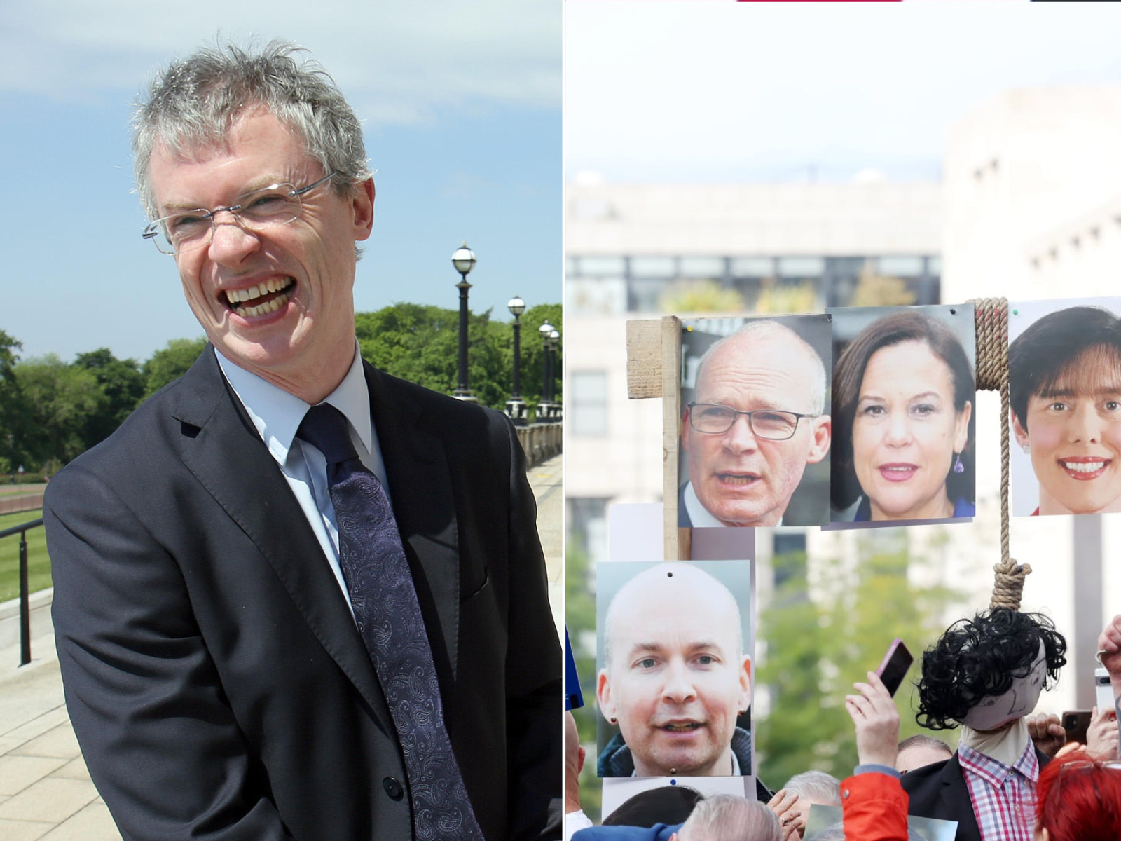Angry protest outside Dáil proves need for hate crime bill - Joe Brolly ...