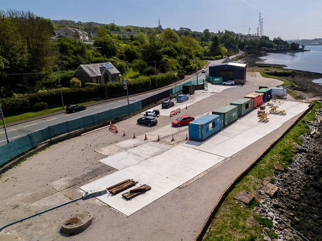 Temporary closure of The Boatyard Cobh - an outdoor shipping container ...
