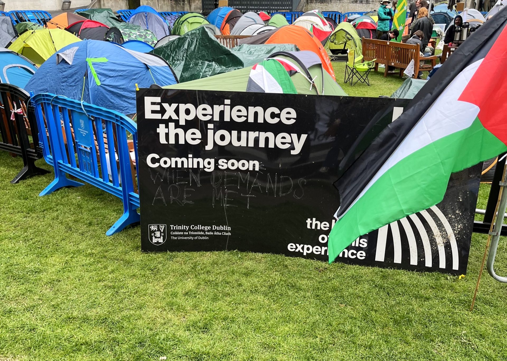 Trinity protests to continue after college plans to divest from some ...