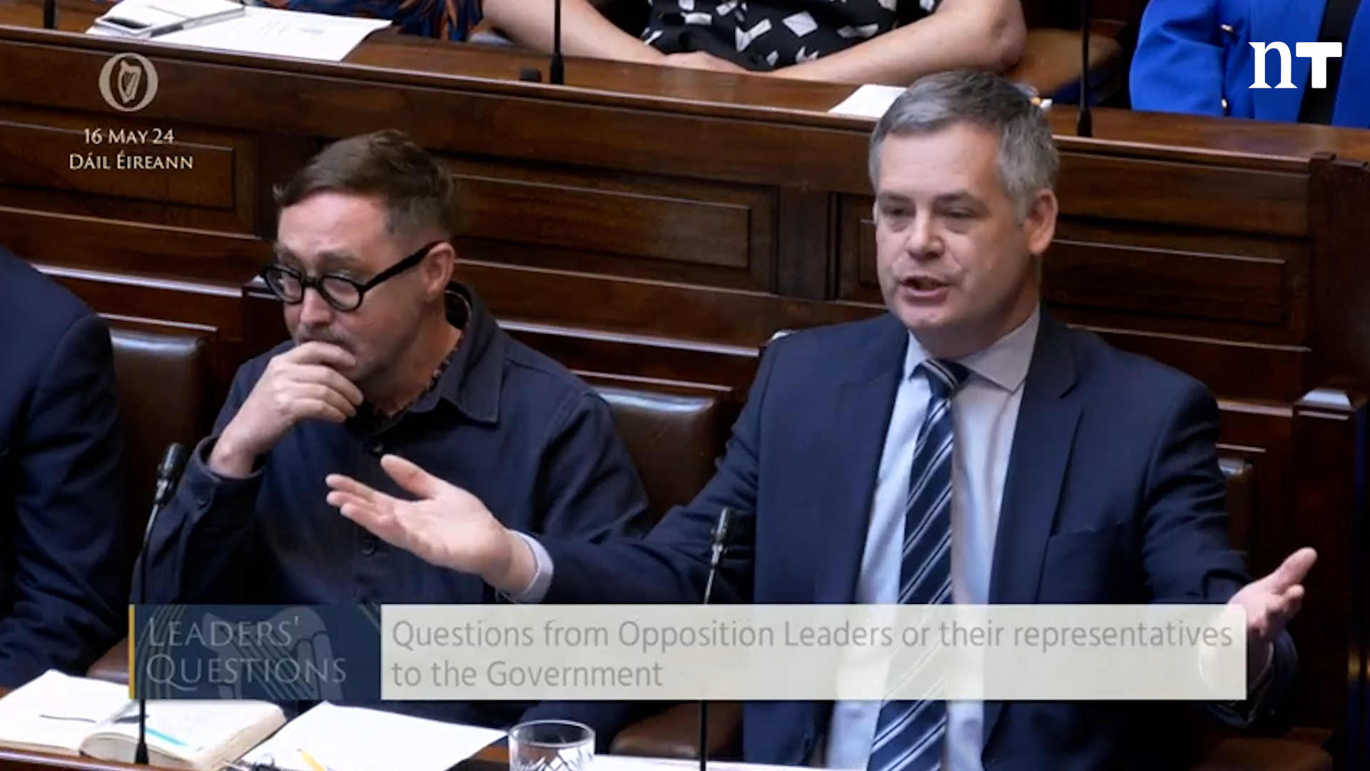 Pearse Doherty accused of ‘strategic interruption’ in Dáil as tempers ...