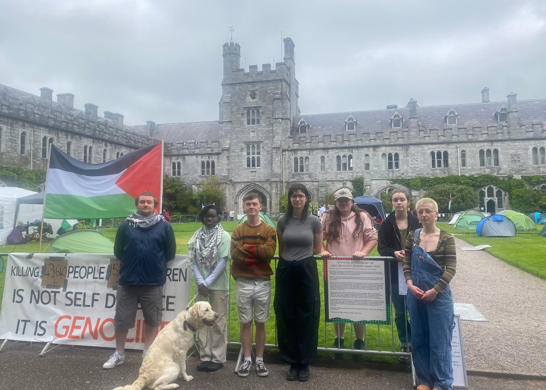 Students calling for UCC to cut ties with Israeli institutions say they ...