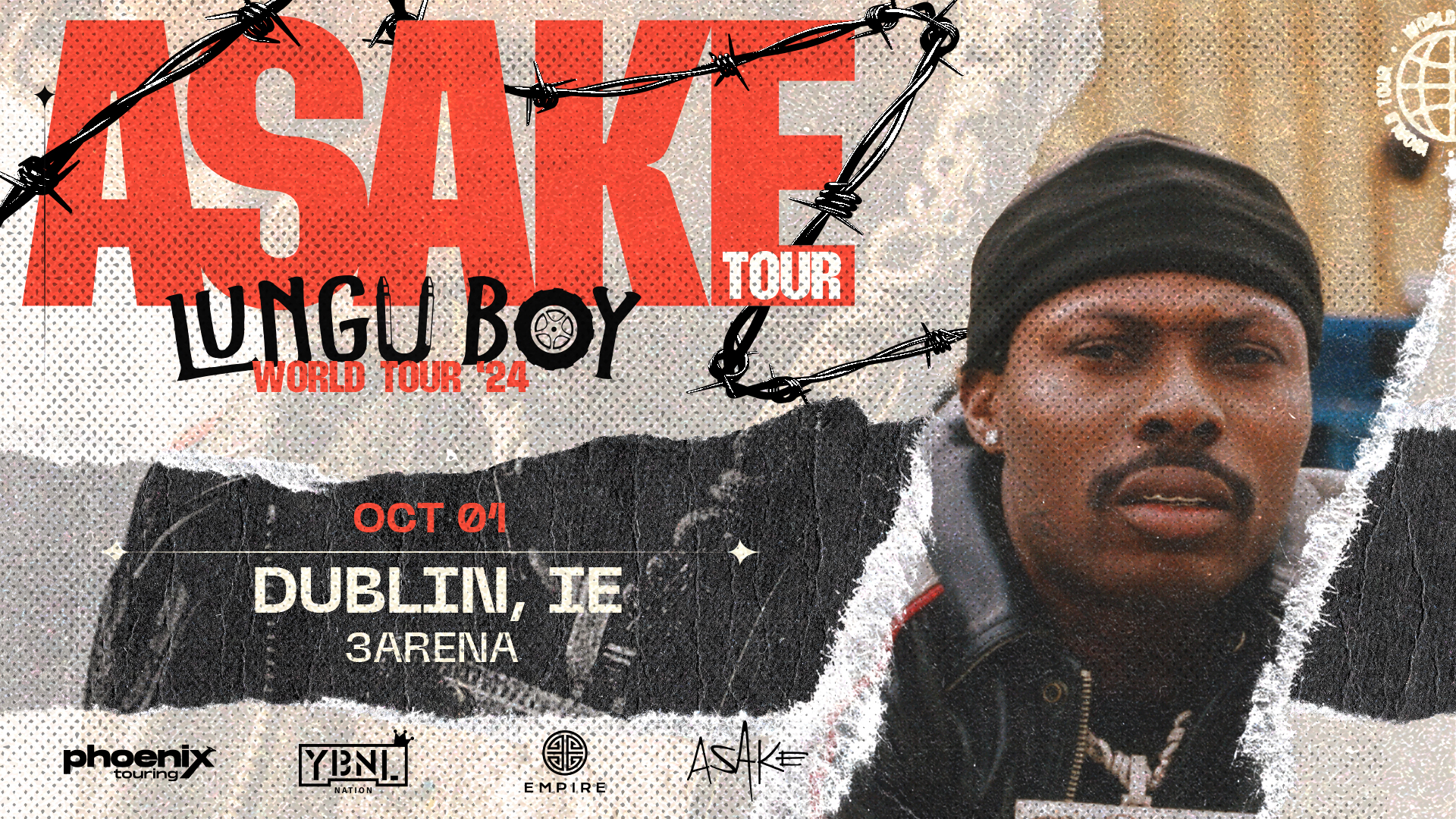 Asake Announces ‘Lung Boy World Tour’ And Headline Gig in Dublin ...
