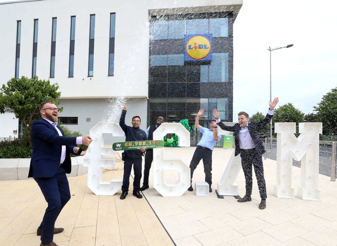 'Huge excitement' as Ballymun Lotto player scoops €6.7m jackpot prize ...