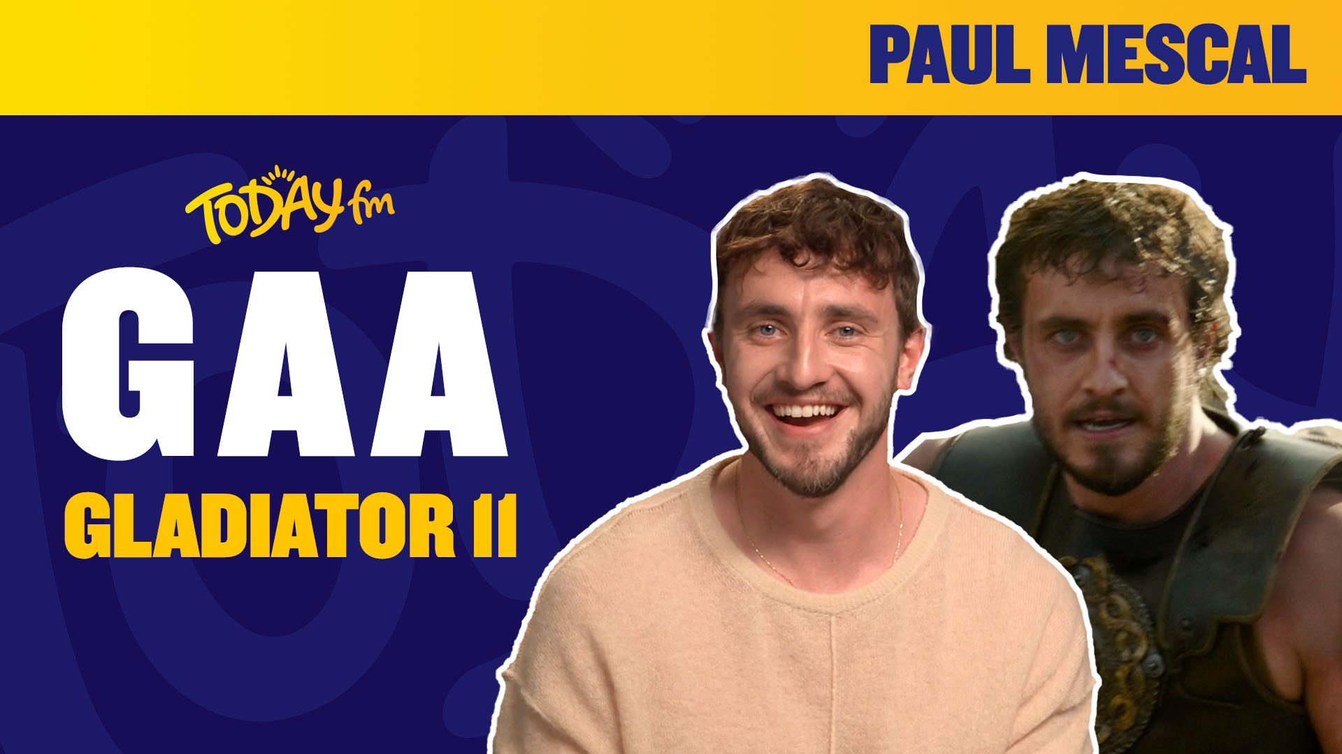 Paul Mescal Reacts To Brand New Gladiator II Trailer