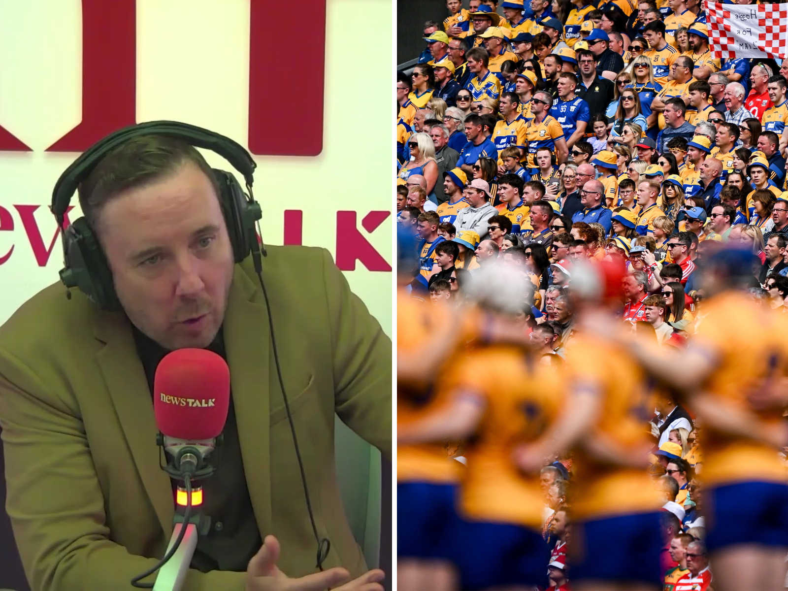 All-Ireland crowd lacked 'basic respect' for national anthem - Shane ...