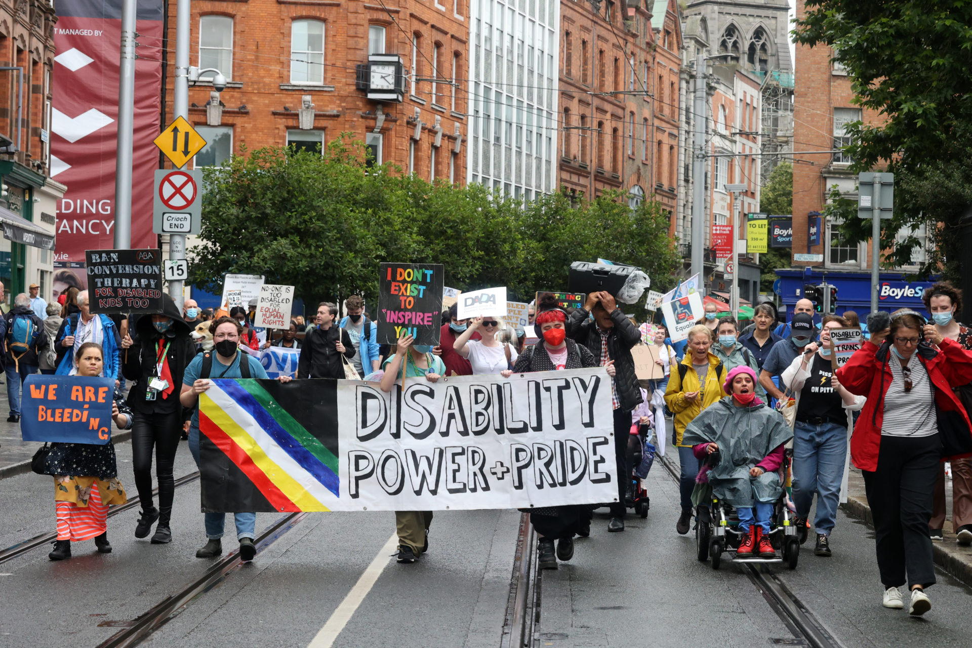 Disability Pride march offers chance for ‘disabled joy’ | Newstalk