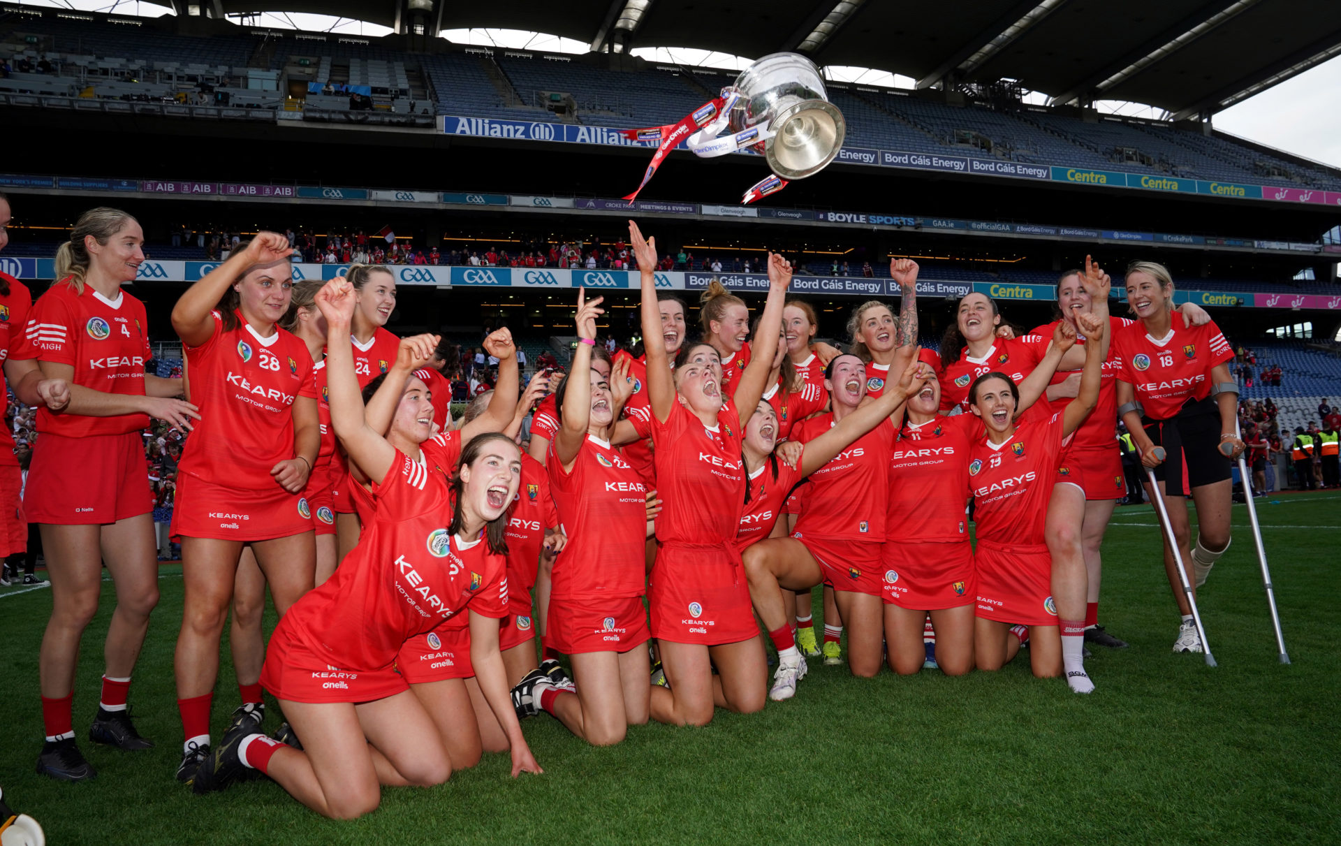 Cork fans are urged to turn up in red for the camogie players this ...