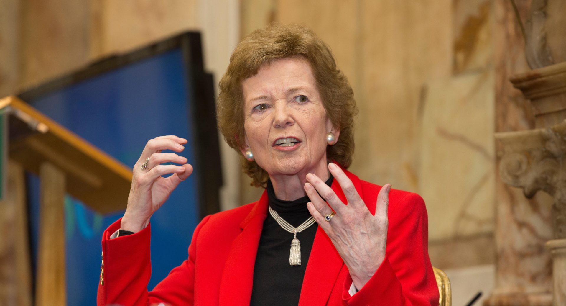 ‘Remember the famine’ - Mary Robinson condemns ‘racism against migrants ...