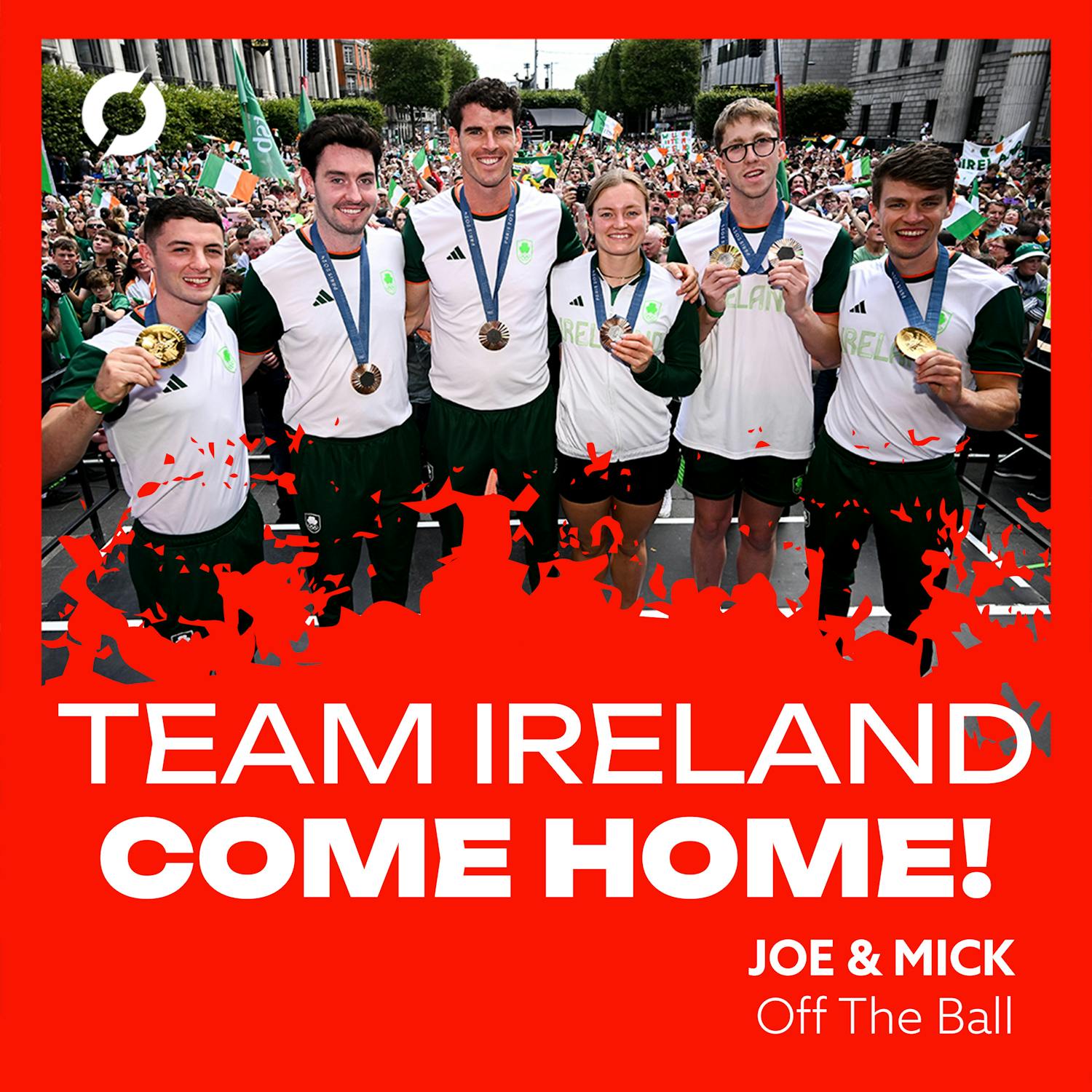 TEAM IRELAND HOMECOMING: Rhys McClenaghan, Mona McSharry, Relay team ...