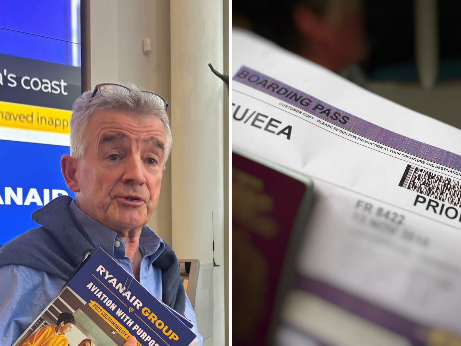Ryanair delays ban on paper boarding passes | Newstalk