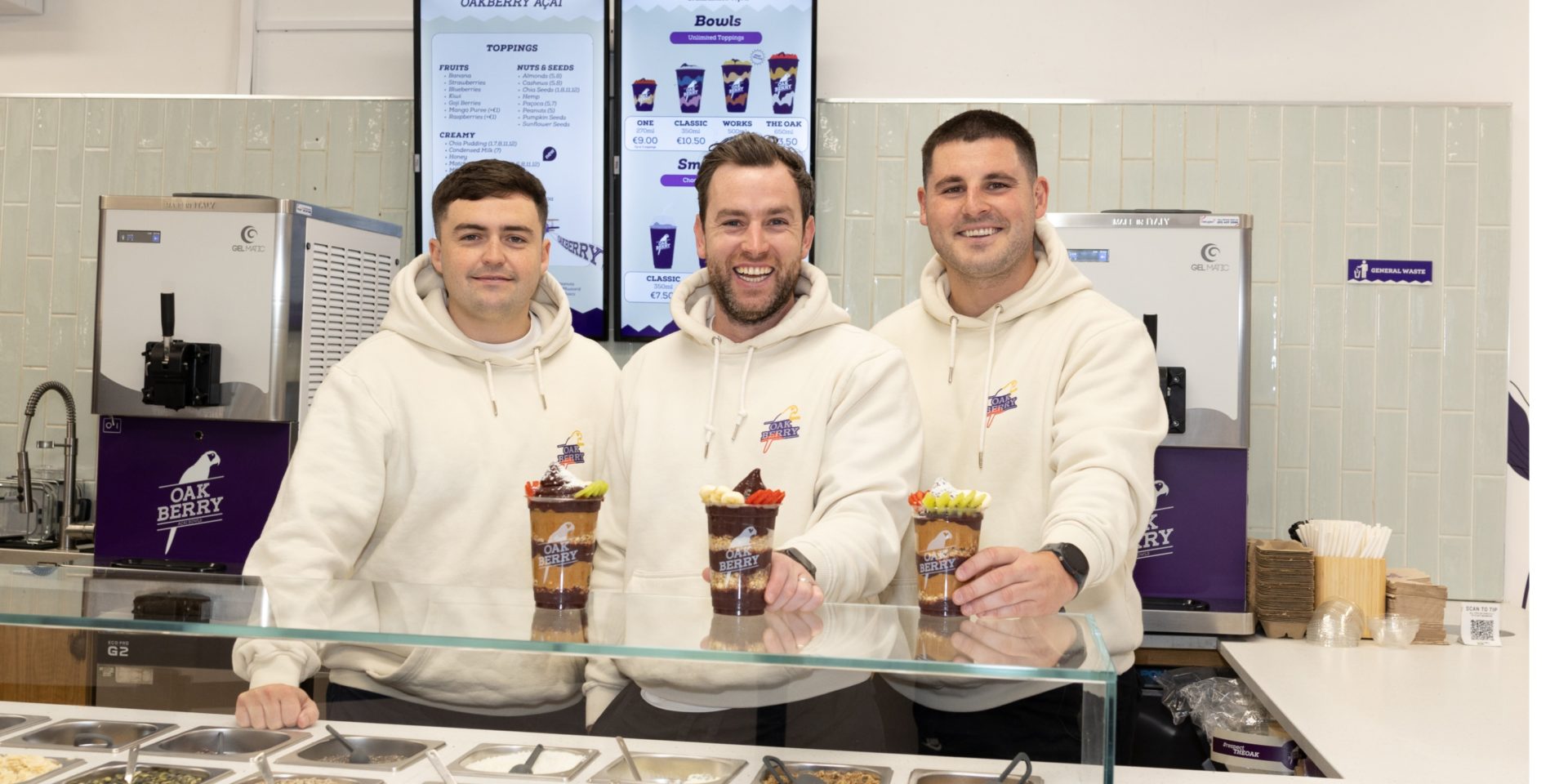Global Açaí Group ‘Oakberry’ Announces Two New Dublin Locations! | SPIN1038