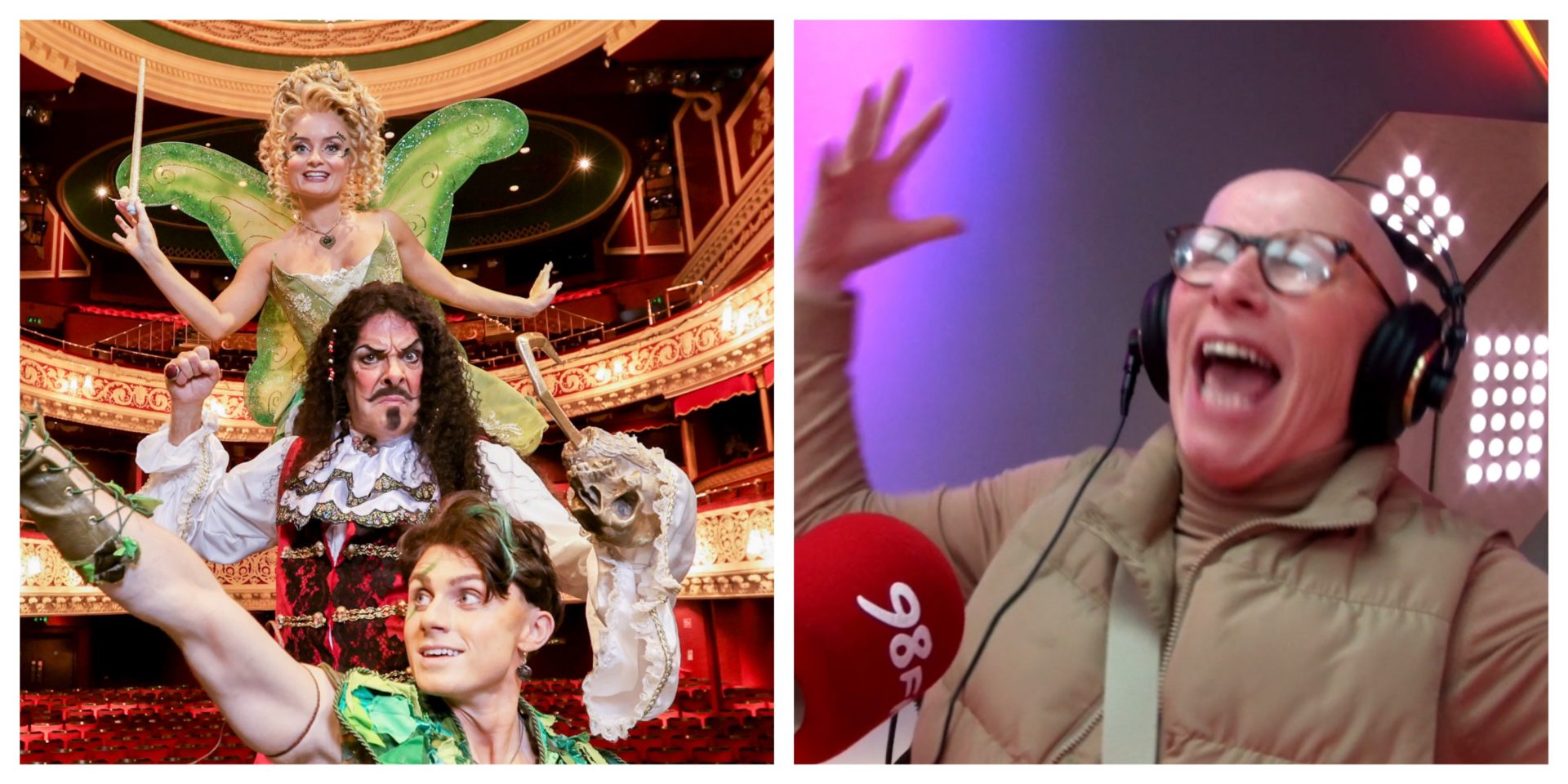 Behind The Scenes Of This Year's Gaiety Panto With Joe Conlan AKA Nana | www.98fm.com