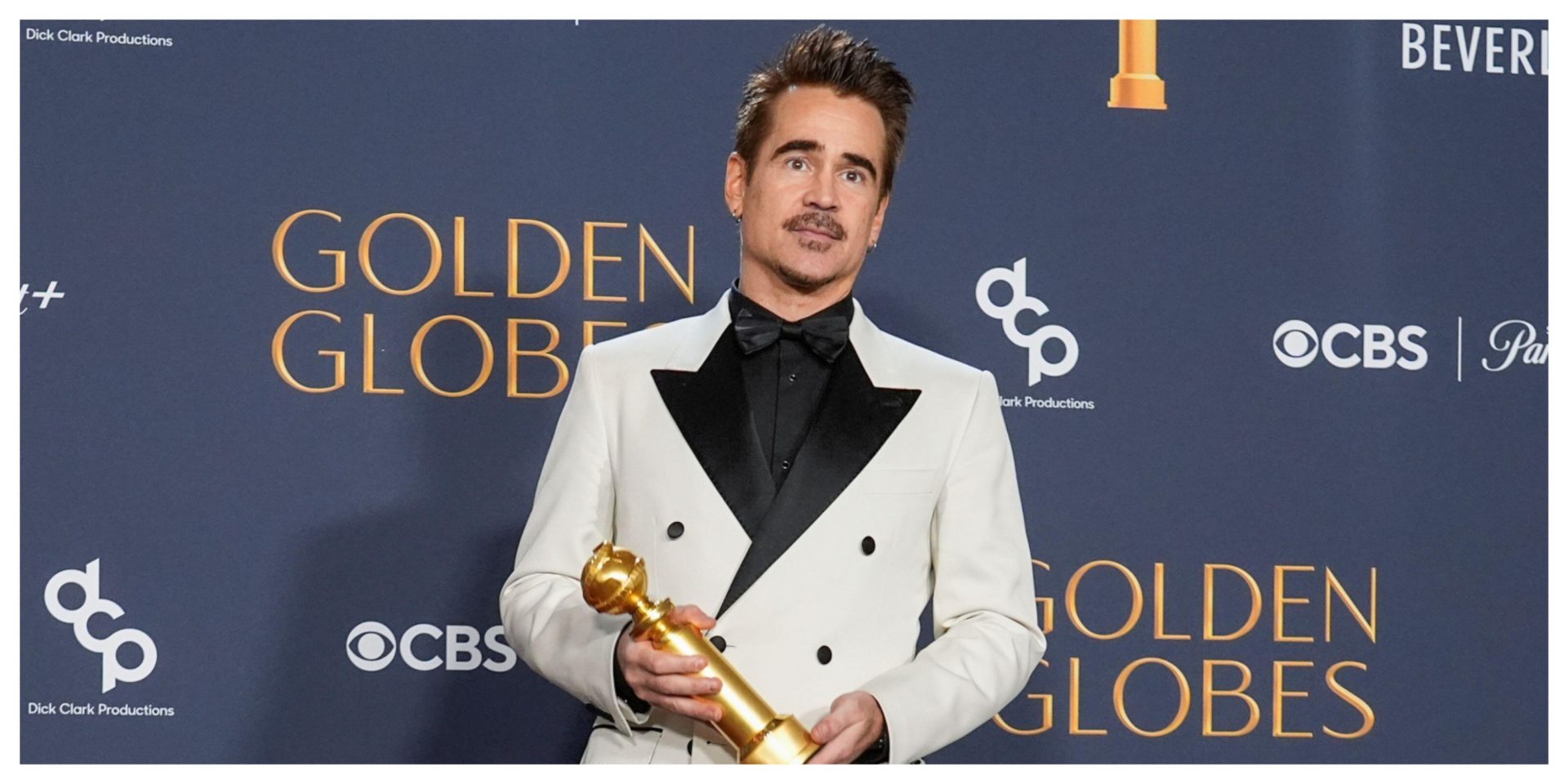 Colin Farrell Wins His Third Golden Globe For The Penguin! | SPINSouthWest