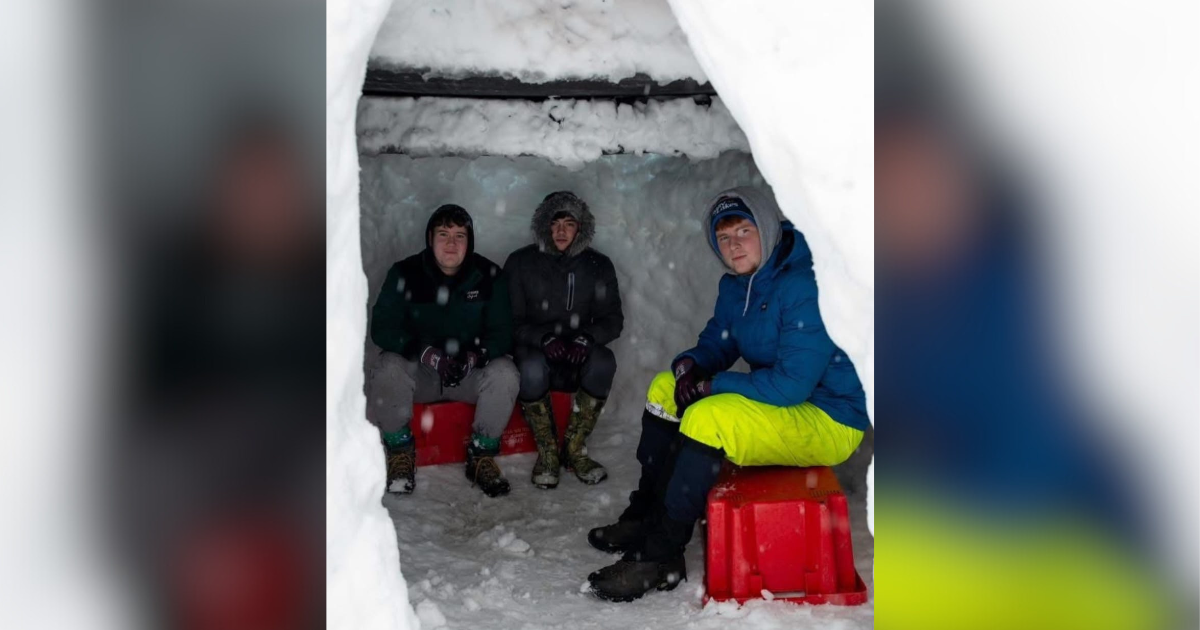 Meet Cork's newest landmark - a hand-built igloo | Newstalk