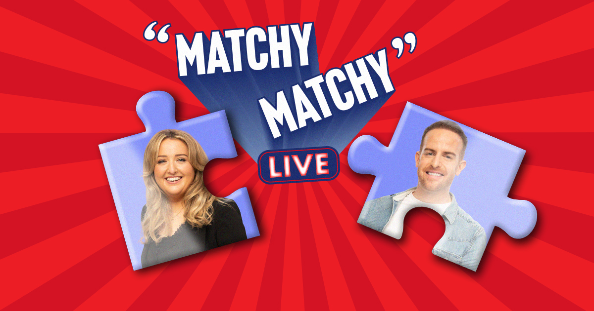 Bring Matchy Matchy LIVE To Your Workplace | www.98fm.com