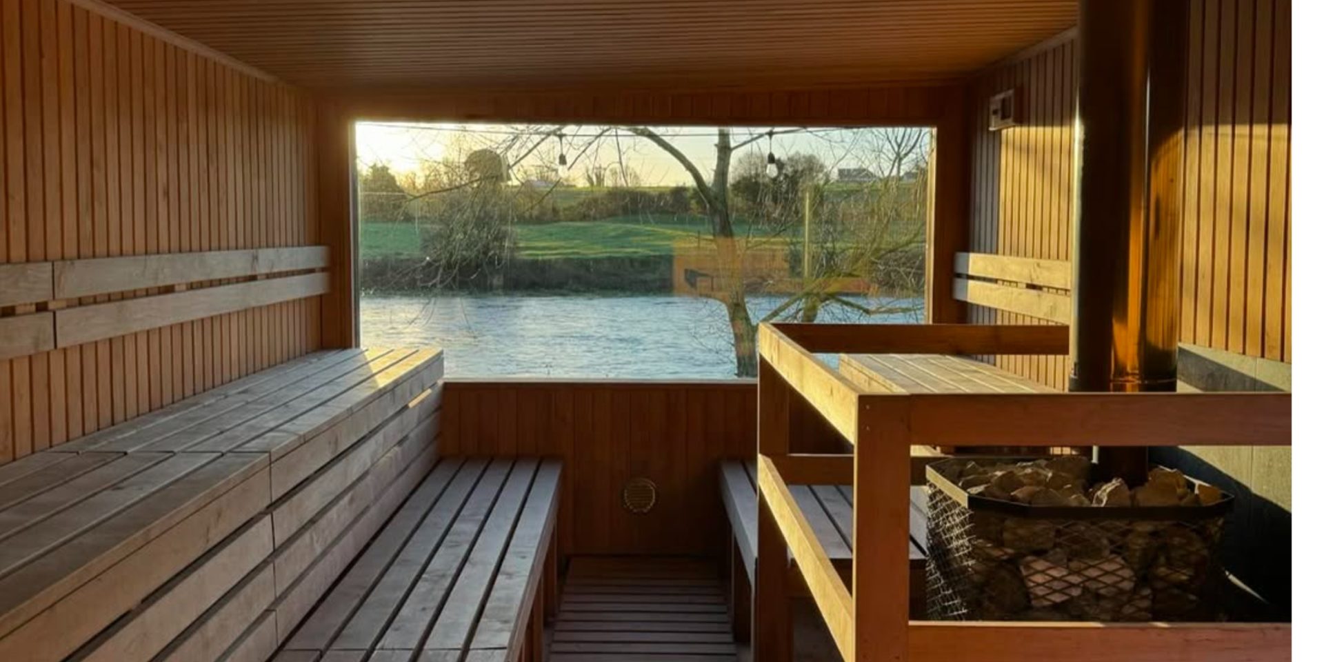 New Hot Spot Hits Dublin - The Sauna Village With Outdoor Plunge Pools ...