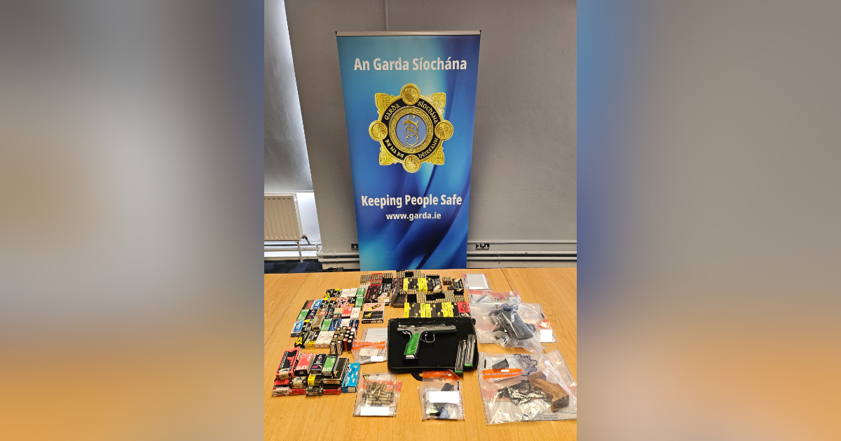 Man arrested as guns and ammunition seized in County Meath | Newstalk