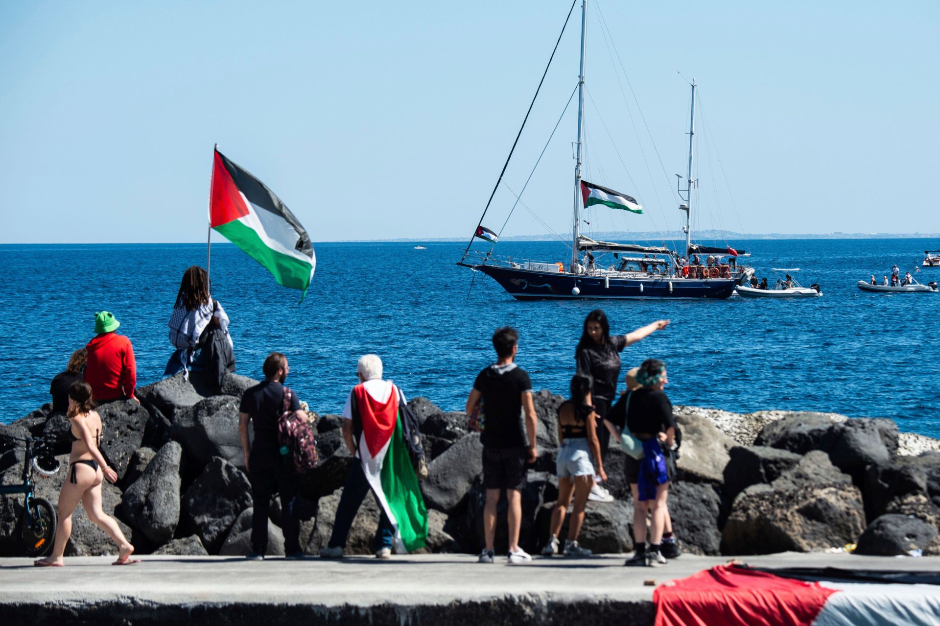 Aboard the Gaza flotilla - 'There is no reason why we should be stopped' | Newstalk