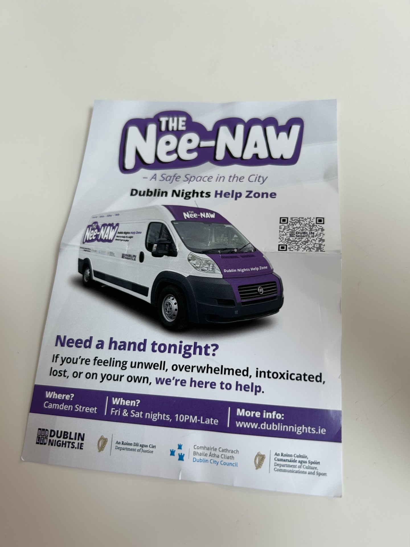 "Nee Naw" Starts Operating On Camden Street Tonight | www.98fm.com