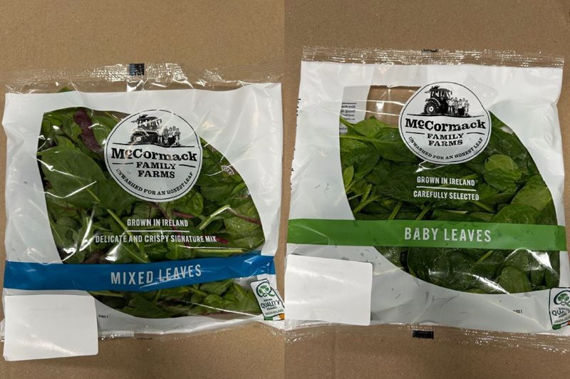 Salad Leaves Bags Recalled By Food Safety Authority