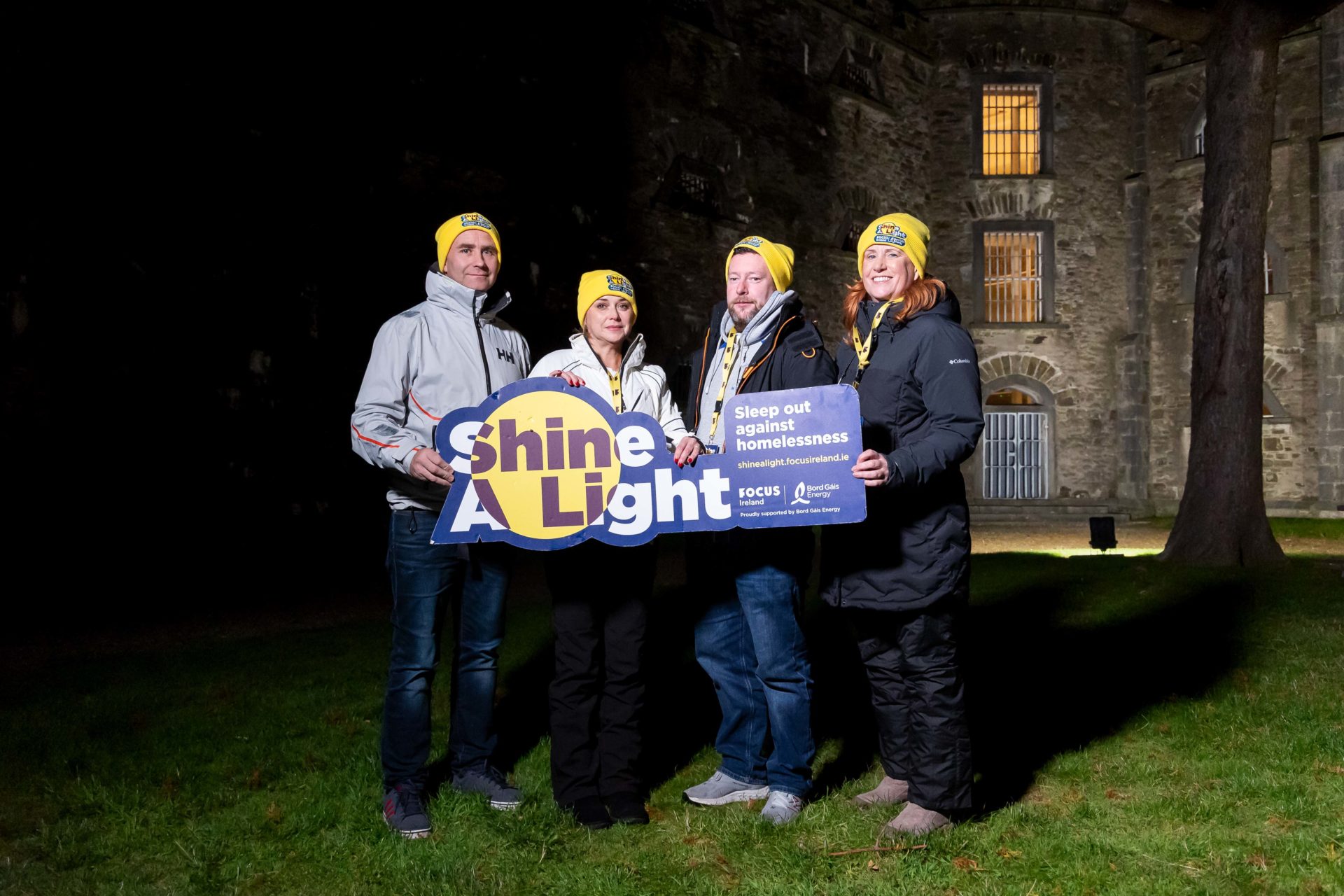 Shine A Light: Sleep out against child homelessness with Focus Ireland ...