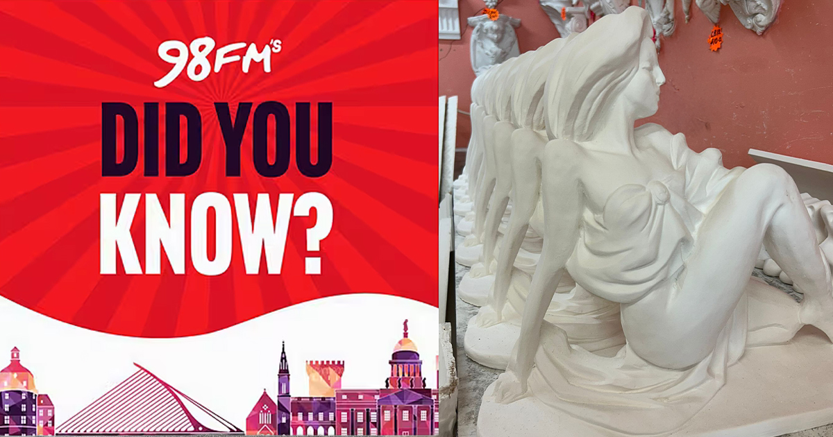Did You Know About Dublin's "Lady on the Rock" Statue? | www.98fm.com