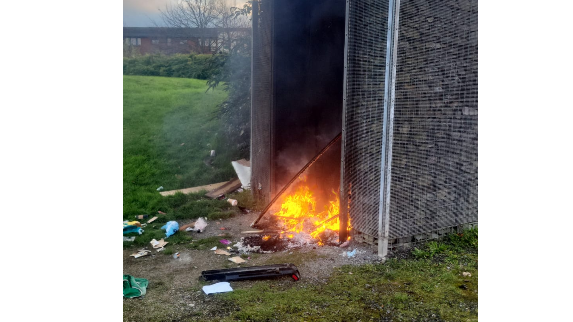 Football Club Waiting To Assess Damage After Fire Set At Storage Unit ...