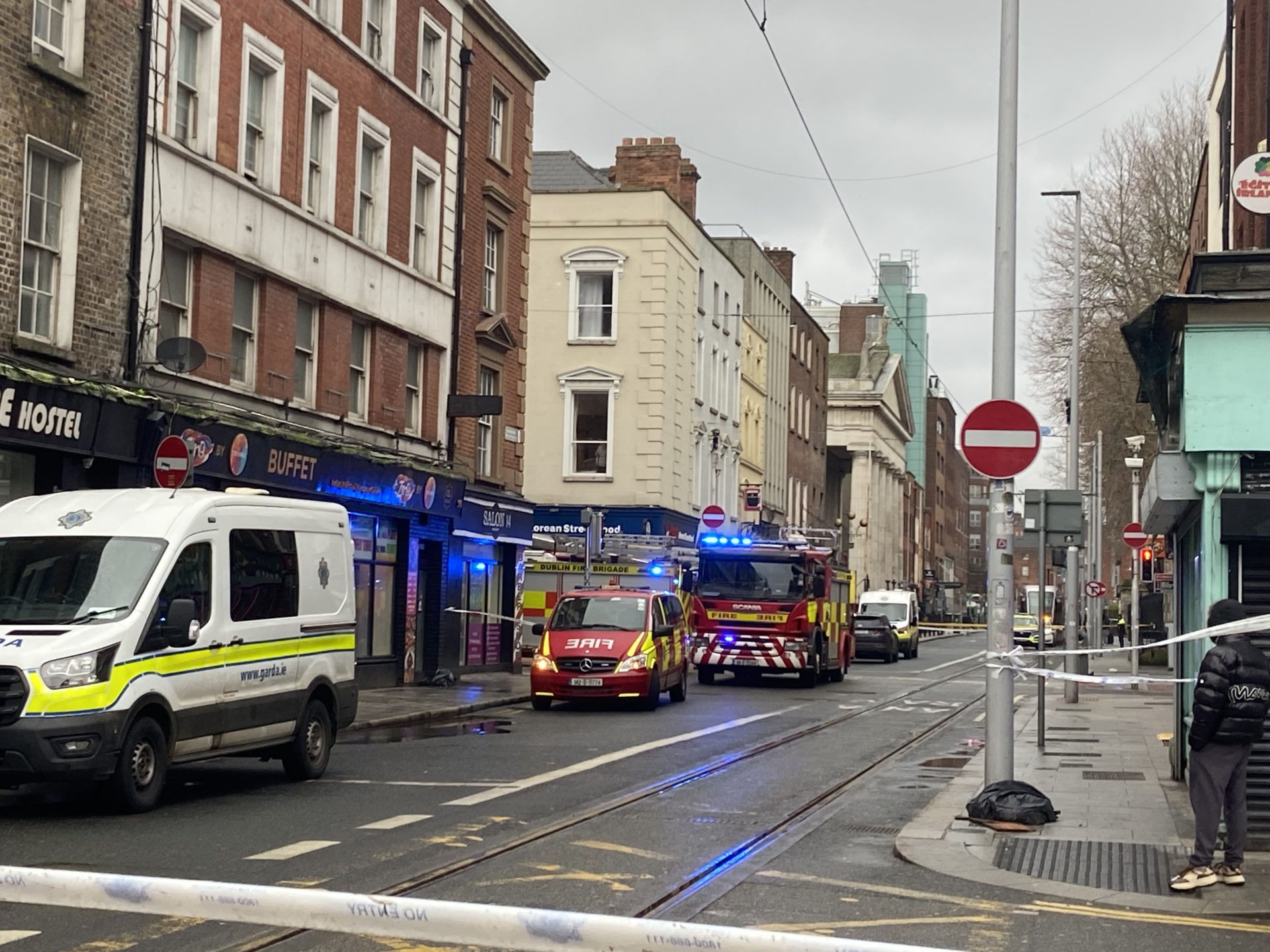 One dead and several injured in Dublin city centre bus crash | Newstalk