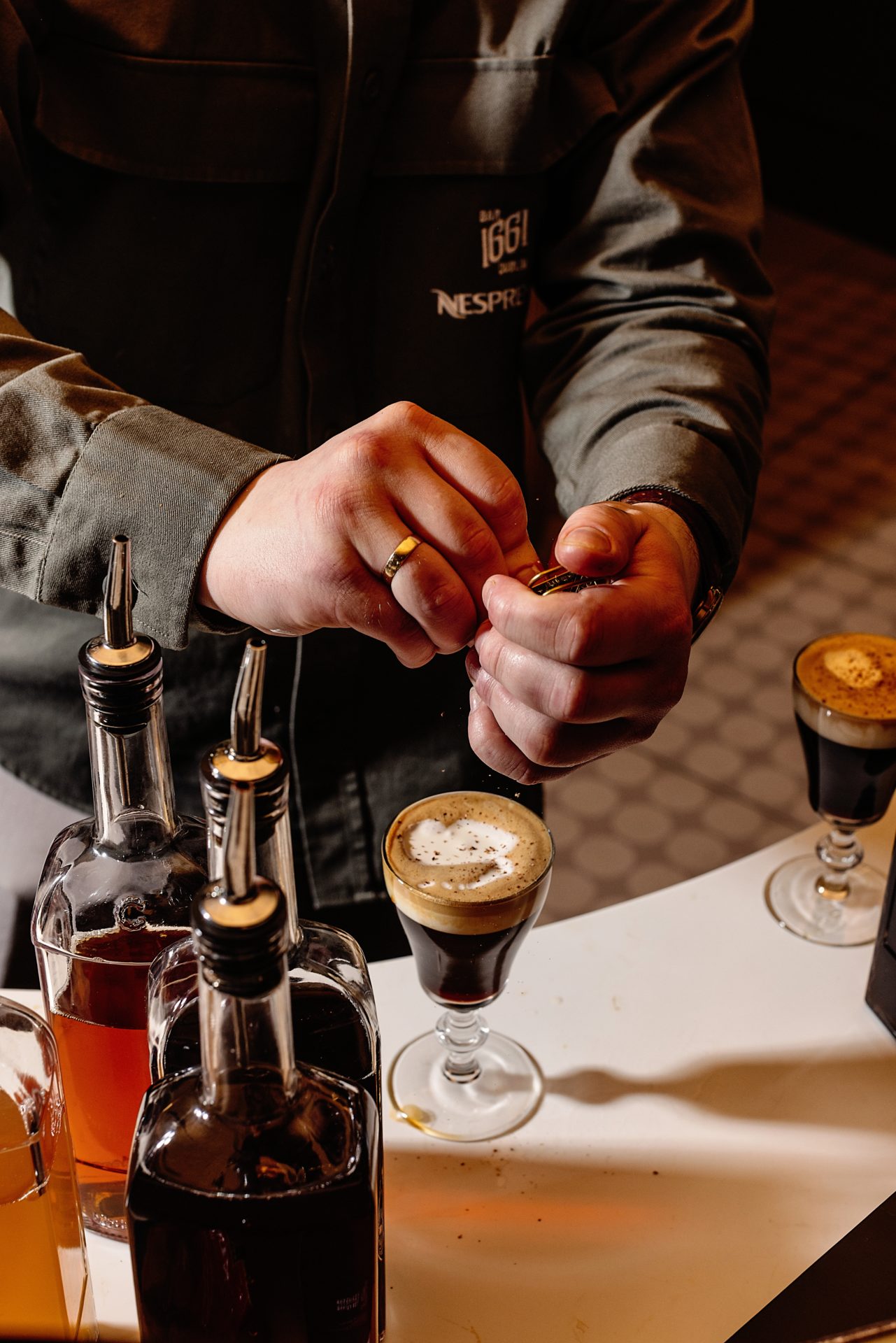 Nespresso Team Up With BAR 1661 For St Patrick's Day Masterclass | SPIN1038